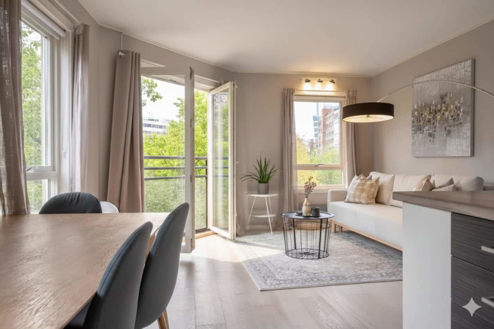 Central, Quiet, Modern 2(3) Br Apt - Oslo