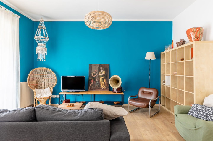 Guesthost - Bellocchio Colorful Apt With Parking - Perugia