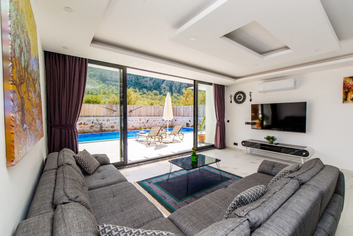 Detached Family Villa With Pool - Kalkan