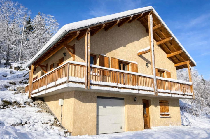 Joli Triplex Avec Jardin Et Vue - Serre Chevalier