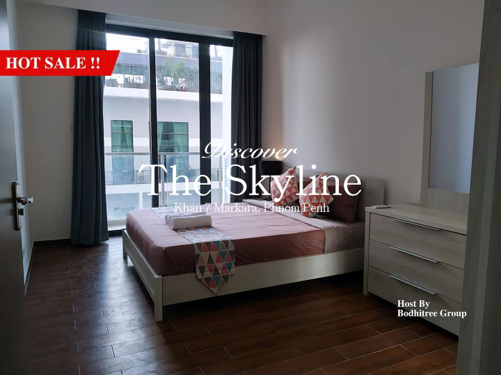 Sl1113_comfortable City View Apartment | 4.8 Star Rating - Cambodia