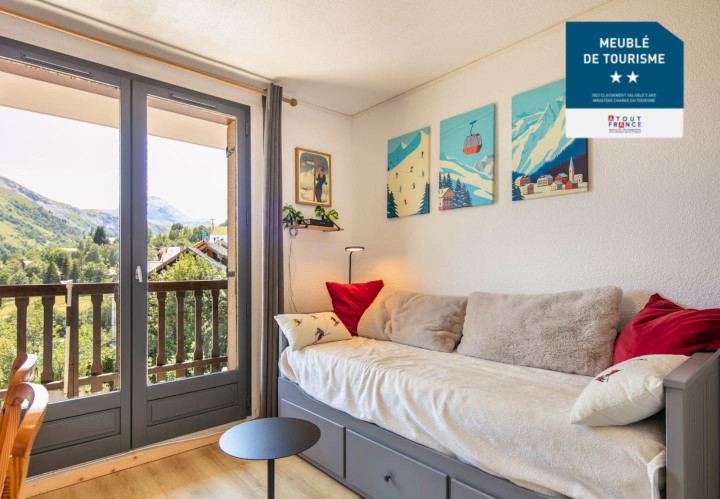 Studio Avec Balcon, Vue Montagne - Saint-Sorlin-d'Arves