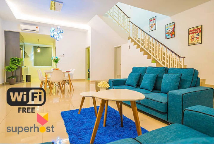 1-12pax Legoland, Bukit Indah, Princess Harbour 4br - Johor Bahru