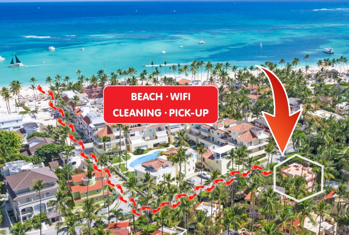 Beach House Z1 With Pool And Beach - Punta Cana