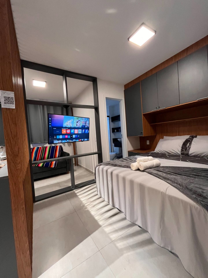 Ap 78 Conforto E Luxo, Cama Queen,  Ac, Tv E Sofá - Mogi das Cruzes