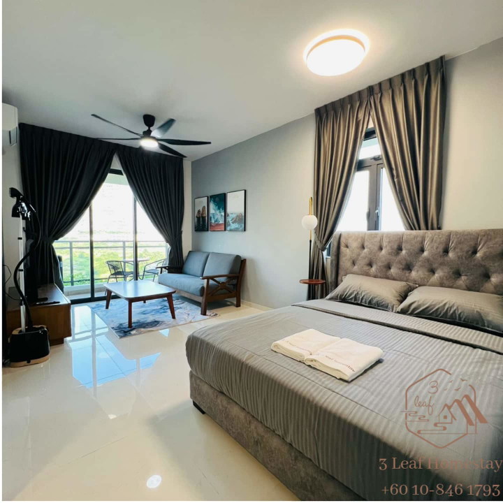 One Bedroom, One Bathroom Premium Apartment With Sea View - Kukup