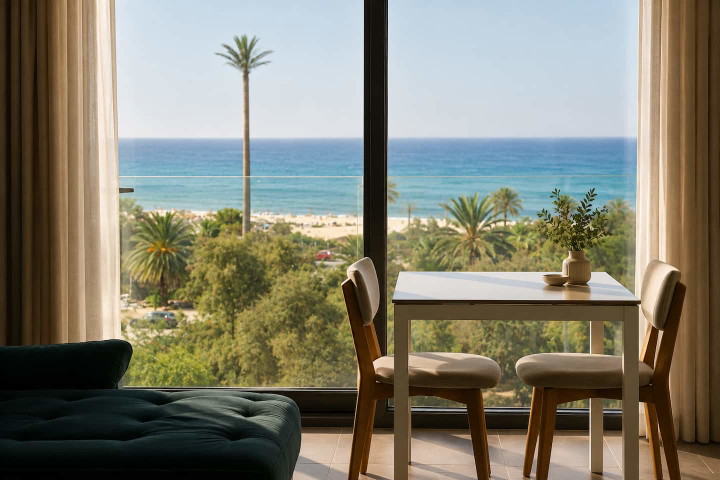 Sunrise Sea Apartment (2 Bedrooms)swimming Pool - Tunisia