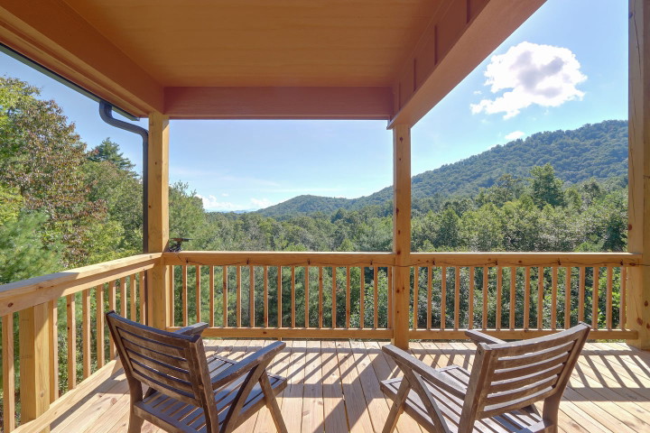 Furnished Deck W/ Views & Fire Table! Murphy Gem - Murphy, NC