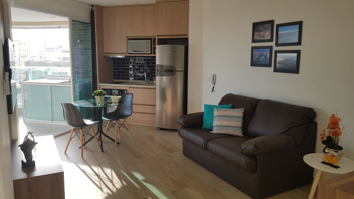 Flat Apartment - One Block From The Beach - Santos