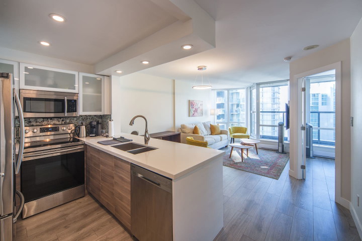 Modern Living In Coal Harbour-1 - Vancouver
