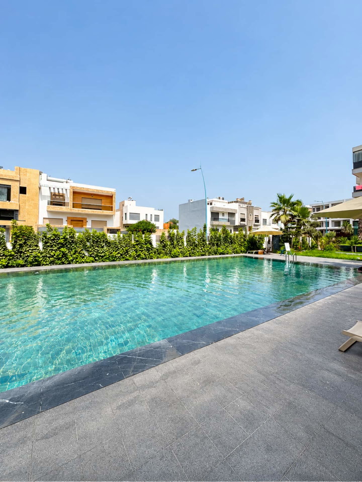 Appart De Luxe, Piscine, Plage à 3 Min à Pied - Mohammédia