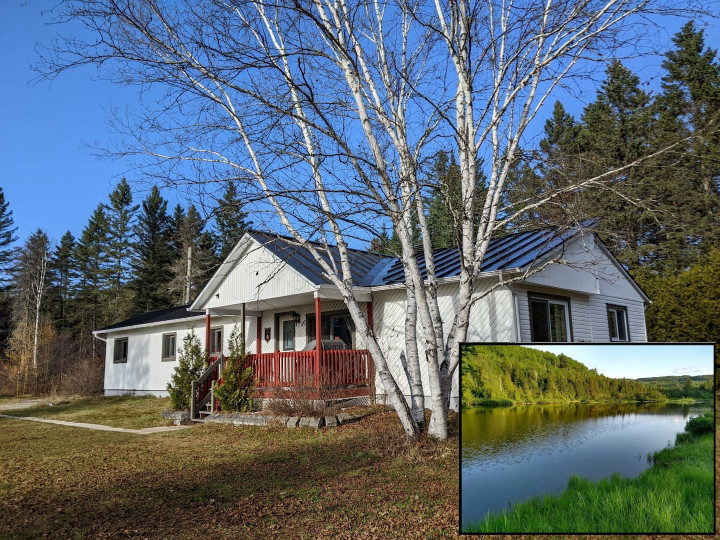 Chalet Osky - Le Calme Entre Le Lac Et La Montagne - Québec