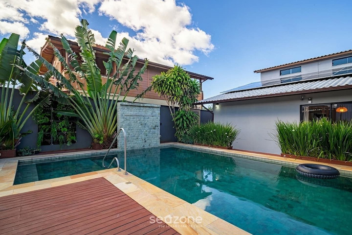 House With Pool Near The Beach Jde792 - Florianópolis