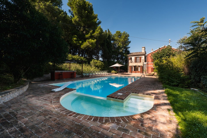 Villa Adele - Historic Villa With Pool & Sea View - Senigallia