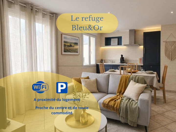 Le Refuge Bleu&or-proche Du Centre-wifi-parking - Lourdes