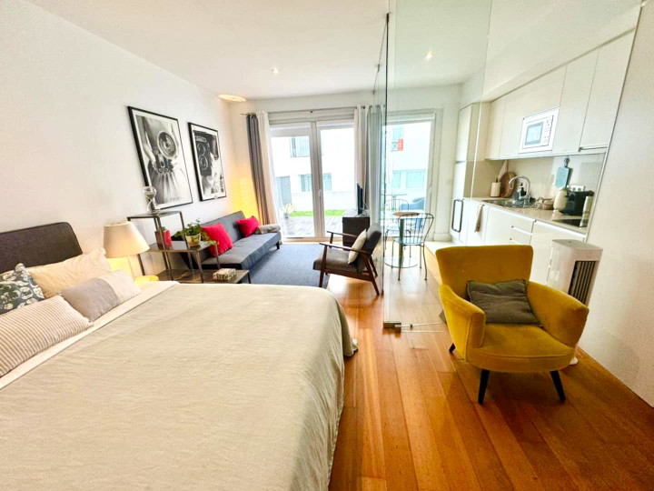 Garden Studio W/ Terrace Walk To Timeout Market - Barreiro