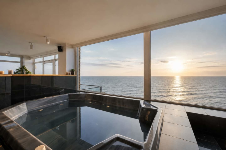 The Penthouse | Spa, Sauna, Gym, 360° Views, 4br - Glenelg