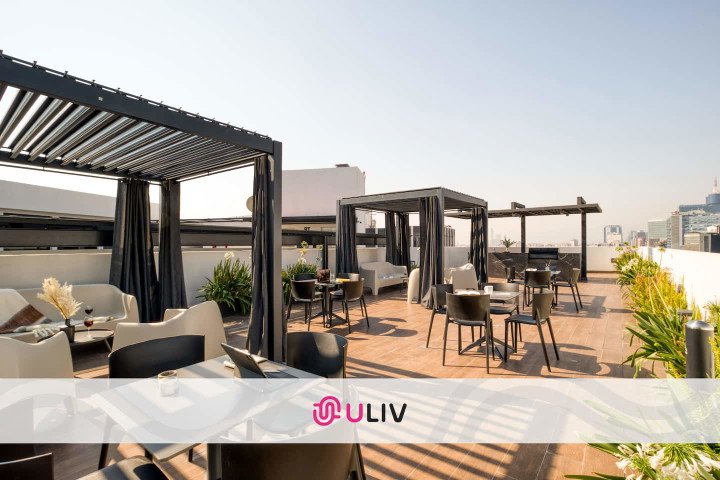 Appartement Chic Et éQuipé | Toit-terrasse + Salle De Sport + Centre D'affaires + Salon - Benito Juárez