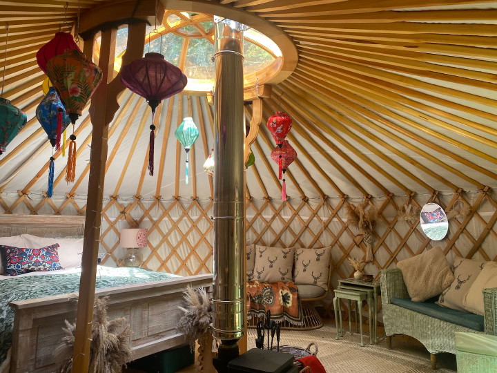 Traditional Mongolian Yurt In Northumberland - United Kingdom