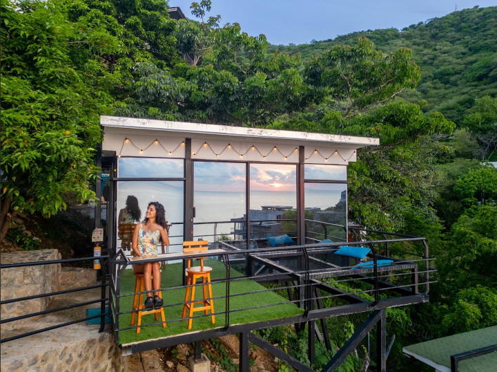 Oceanfront Cabin With Private Jacuzzi - Santa Marta