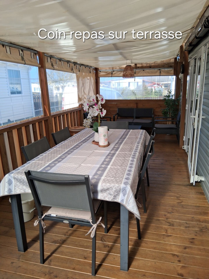 Mobil'home Spacieux 6 Personnes Dans Camping Calme - Berck