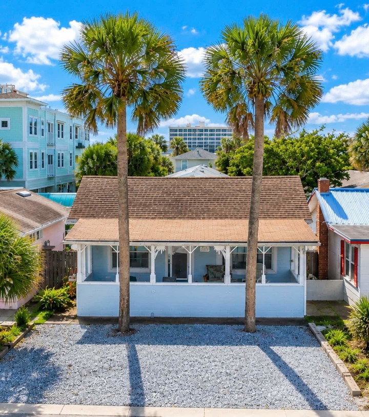 Steps To Ocean + Fenced Yard | Twin Palms Cottage - Atlantic Beach, FL