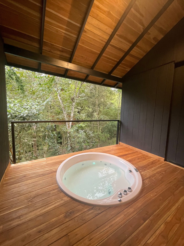 Ecochic Cabin With Jacuzzi And Forest View - Facatativá