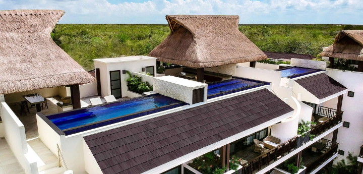 Penthouse De Luxe - Piscine à Débordement Sur Le Toit - Aldea Zama - Tulum