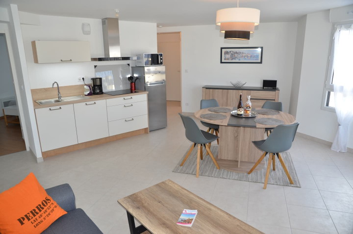 A Deux Pas De La Plage, Appartement Récent 3* - Perros-Guirec