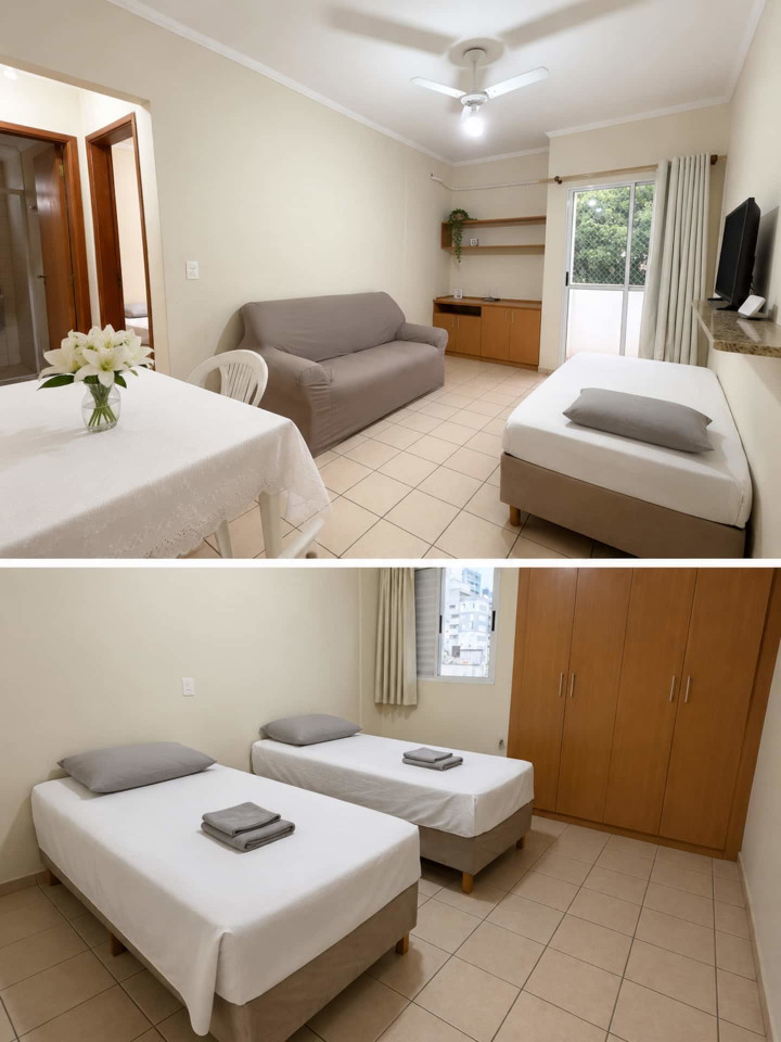 Apartamento Hospedagens Excelente Localização - Bauru