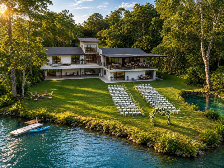 Casa Club Frente Al Lago Con Muelle Jacuzzi Y Bbq - Panama City