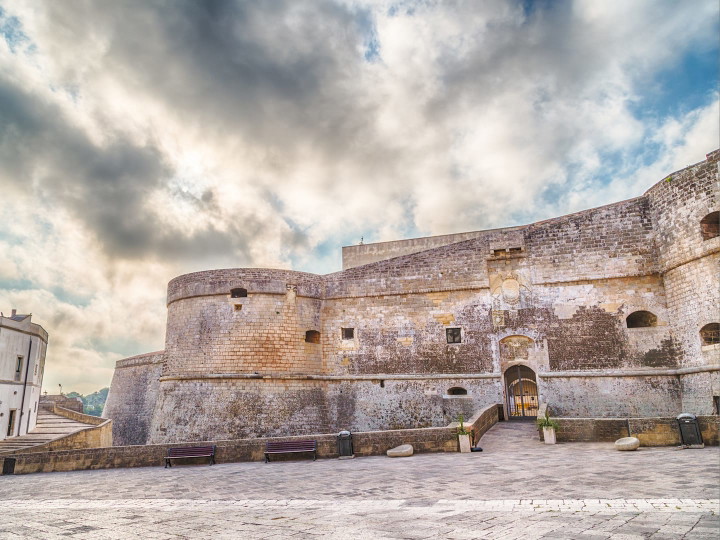 At The Foot Of Otranto Castle - Otranto