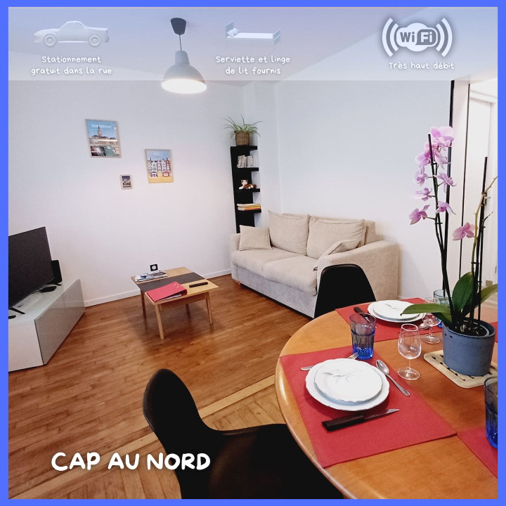 Cap Au Nord - Near The Centre/station - Garden - Norte