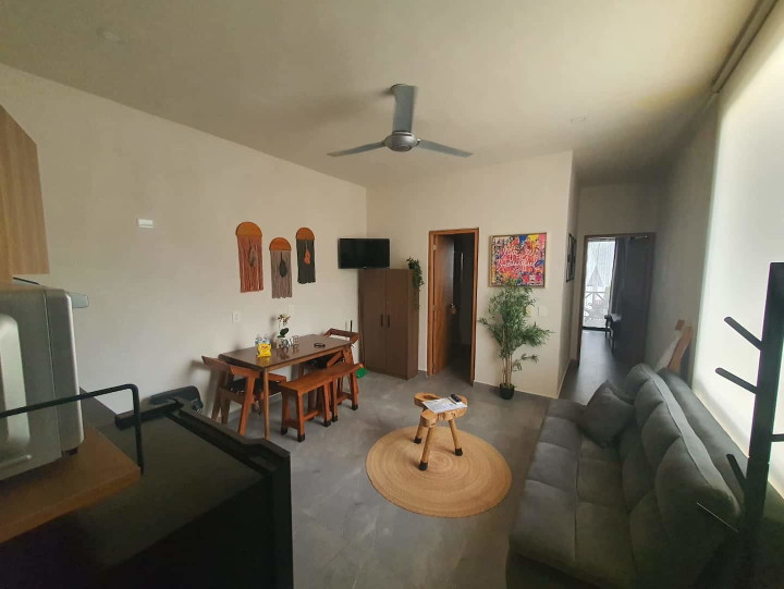 Smart Dep Elegant Studio Apartment Fully Equipped - Tulum