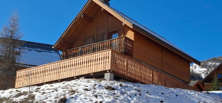 Praroustan Panoramic View Chalet - La Foux d'Allos