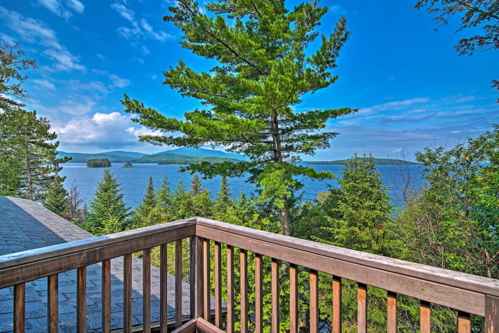 2-acre Lakefront Haven | Dock, Kayaks, Guest House - Greenville, ME
