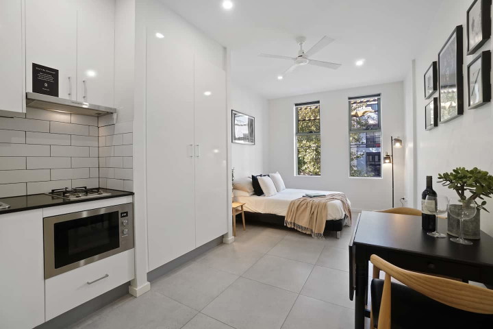 Lovely Newtown King Street Studio With Aircon -