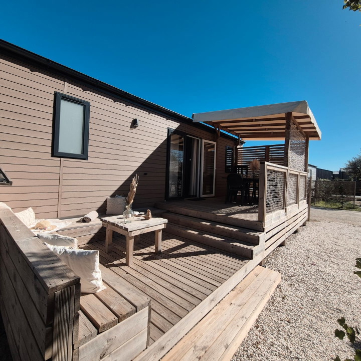 Mobil Home Le Cosy Piscines & Plage Camping 5* - Torreilles