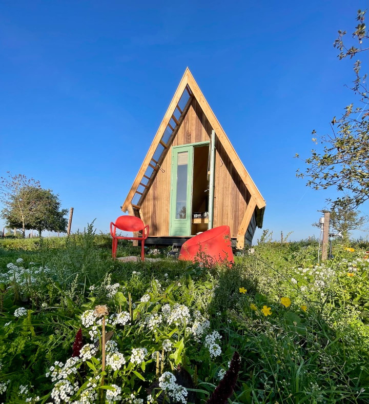 Evening Glow  Orchard Cabin - Hoorn