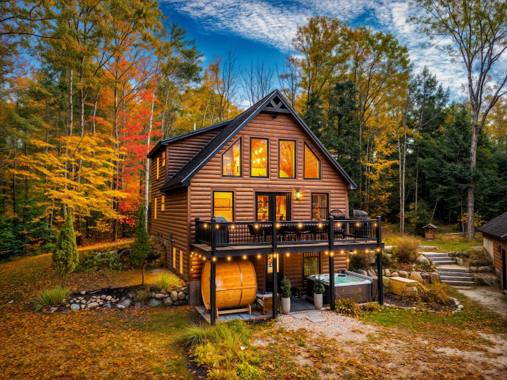 Wellness Retreat~hottub~sauna ~Theater ~Yoga - Bethel, ME