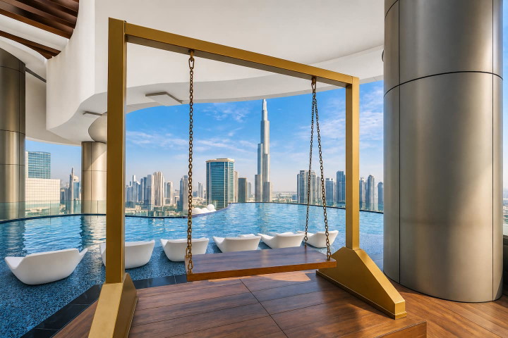 Highest Infinity Pool Burj View-62 Floor 2 Bedroom - Dubaï