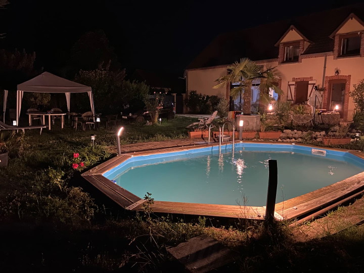 Maison Chaleureuse Avec , Piscine Et Hammam - Loiret