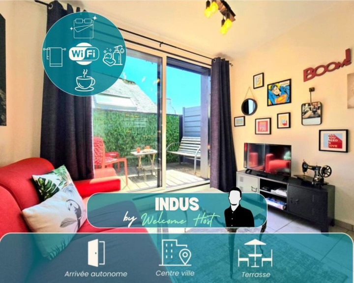 Comfort Downtown 3 Min From Intra-muros, Indus - Vannes