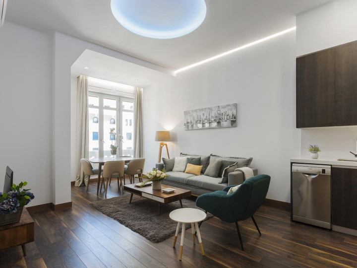 Dobo Gran Via 4pax 1bth With Sofa Bed - Madrid