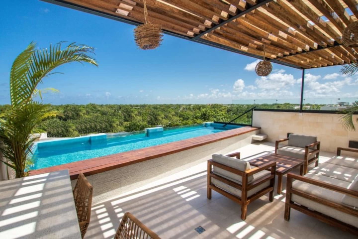 Aldea Blu Vacations - Apartments Terrace & Pool - Tulum