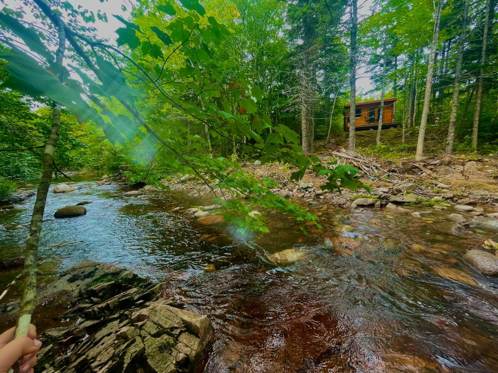 Big Leos River View Wilderness Cabin - Nova Scotia