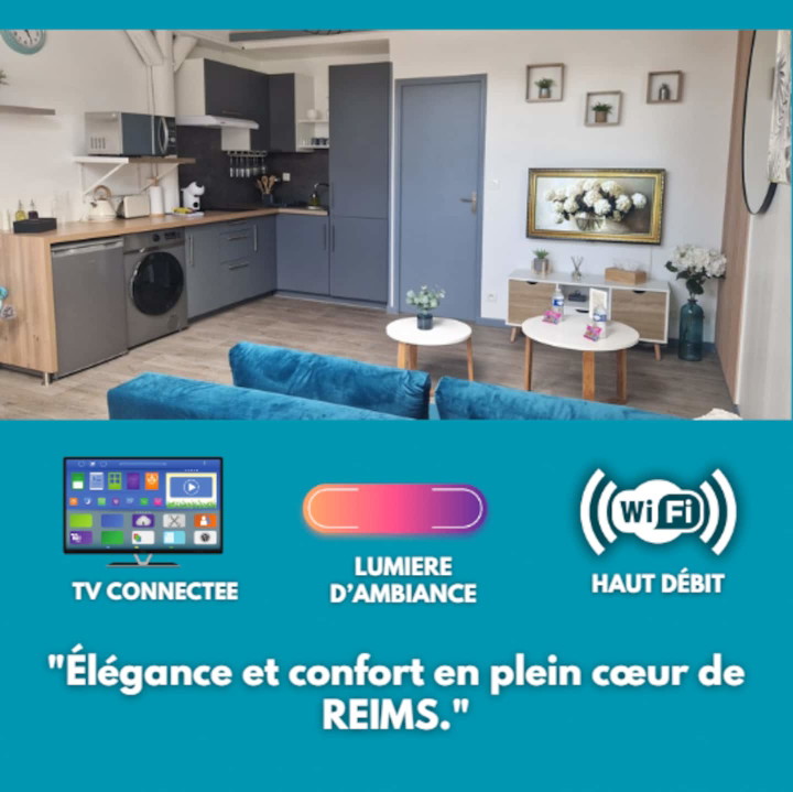 L'elitys With Parking - Reims-hypercentre - Reims