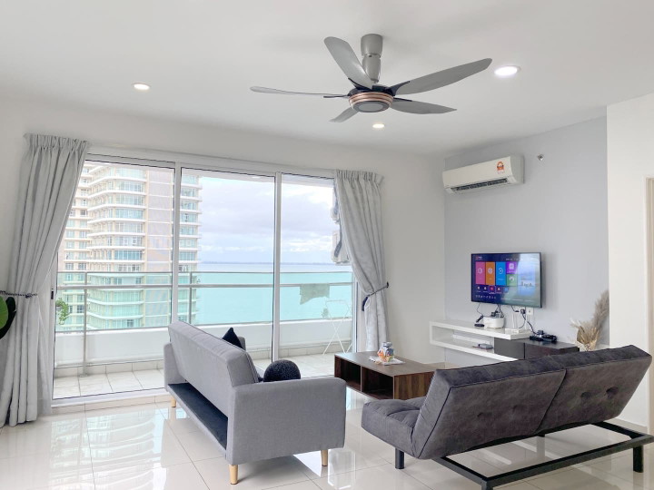 2bedroom 2bath / Seaview/ Mansionone/ Gurney - Penang