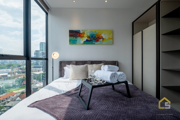 Supreme 1-bedroom#12 W/washer&dryer@klcc Scarletz - Kuala Lumpur