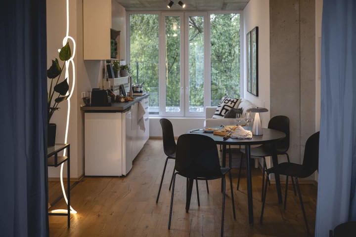 Nooqa: Superior Loft Apartment -Balkon, Rheinblick - Cologne